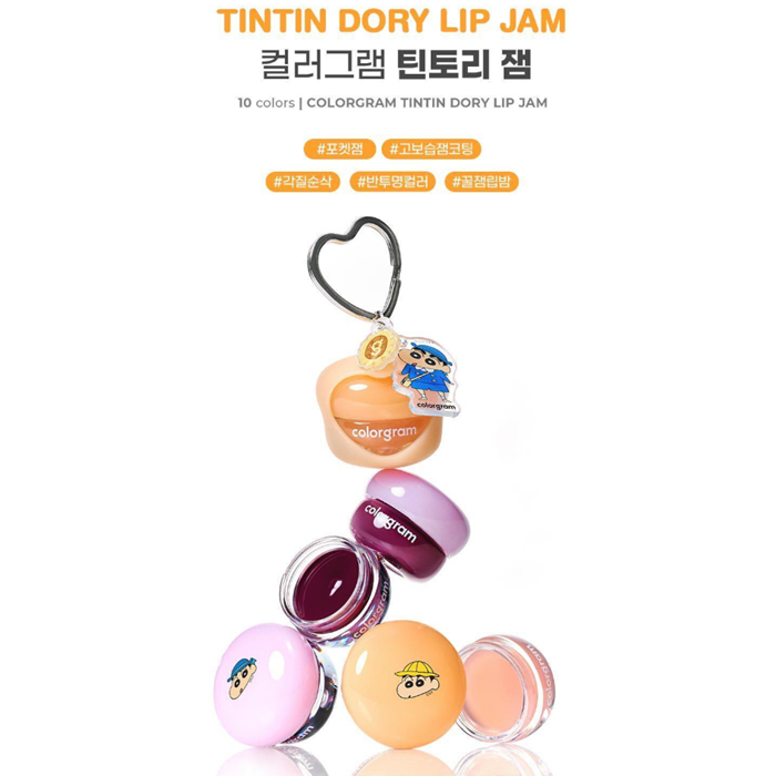 [Colorgram x Crayon Shin-chan] NEW Tintin Dory Blur Jam+Shin-chan Case ...