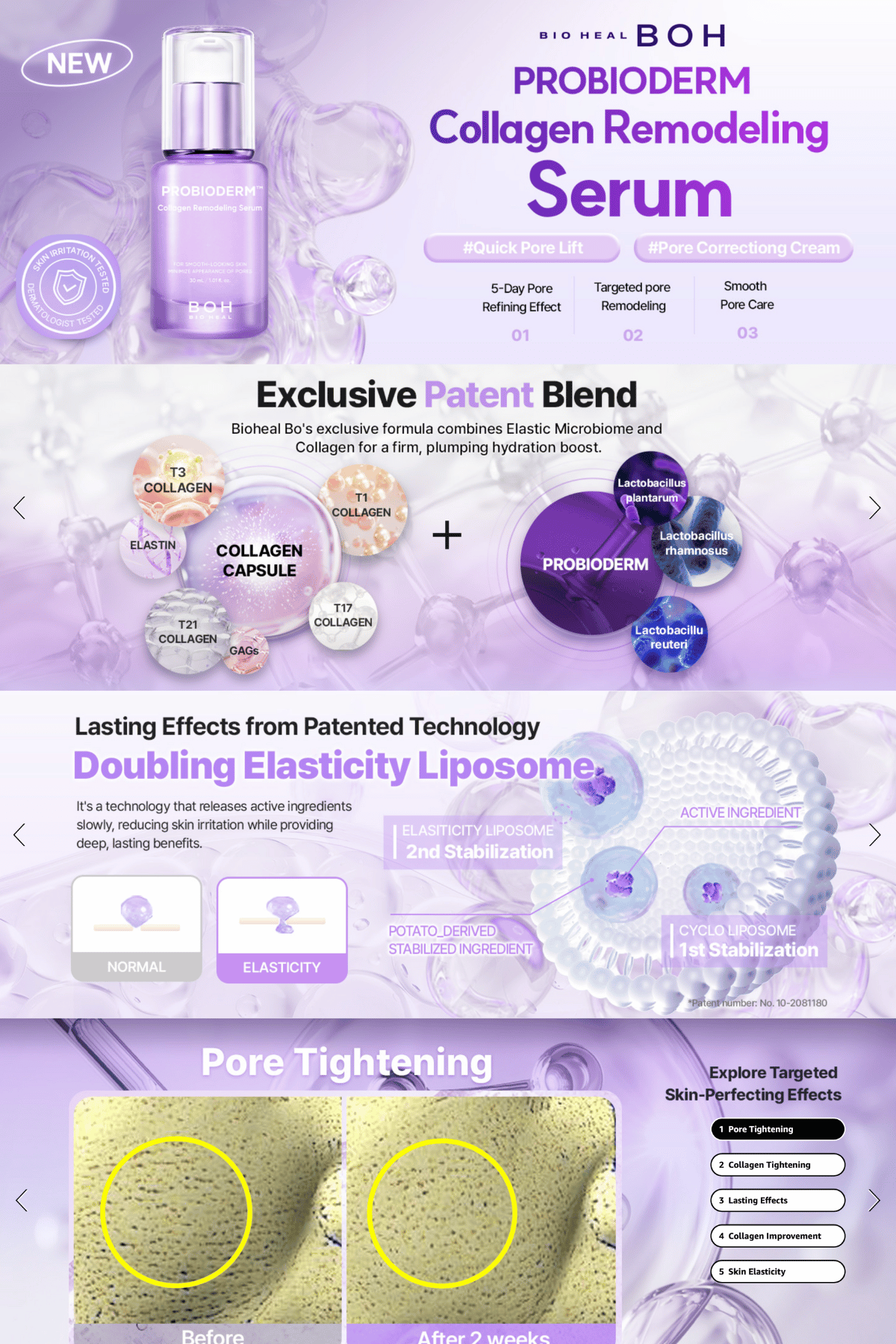 BIOHEAL BOH PROBIODERM COLLAGEN Remodeling SERUM SET (30ML + 30ml ...