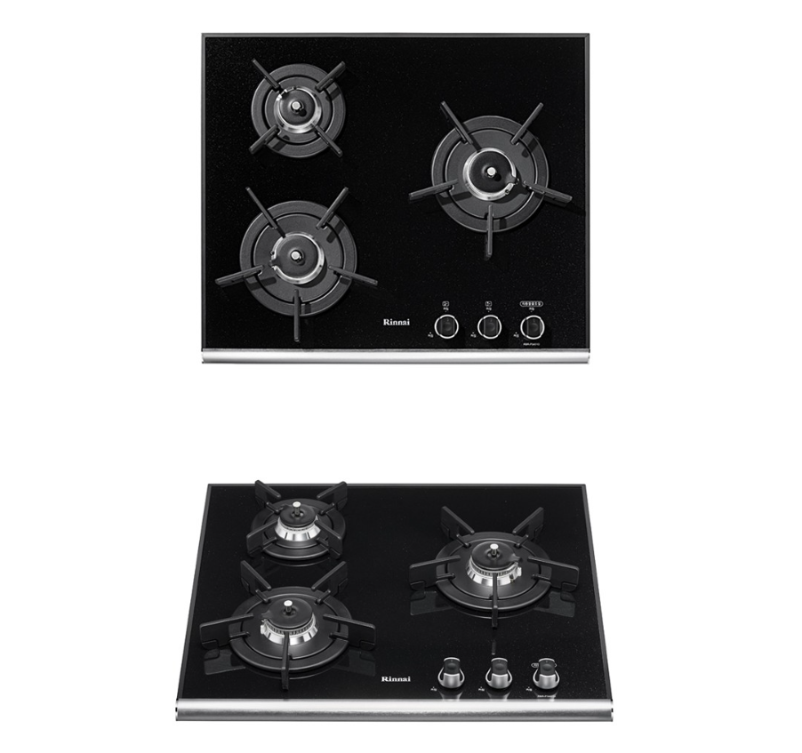 Rinnai Korea Enamel Gas Cooktop 3 Burner (SELF INSTALLATION) RBR-P3401D ...