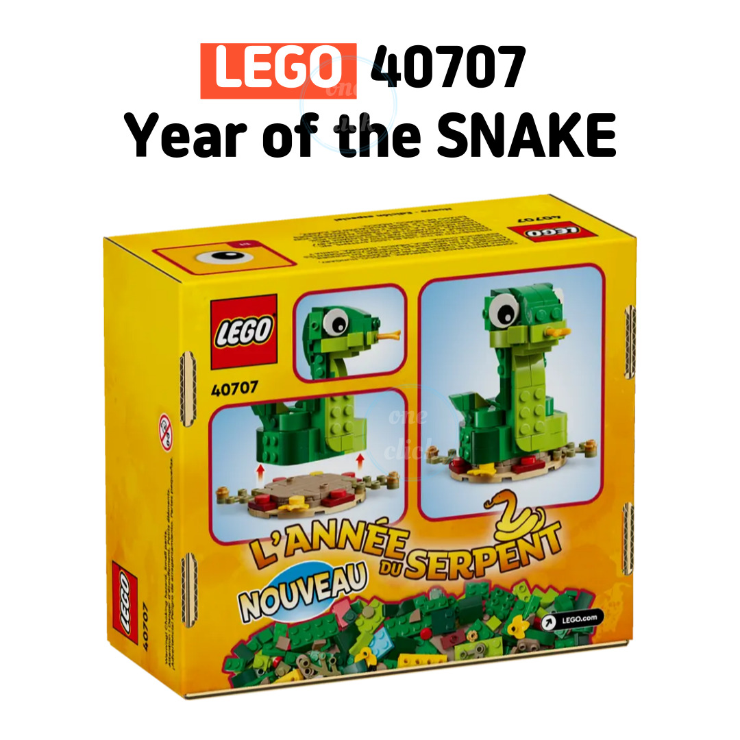 LEGO 40779 Year of the Horse | 40707 Snake | 40611 Dragon | Chinese ...