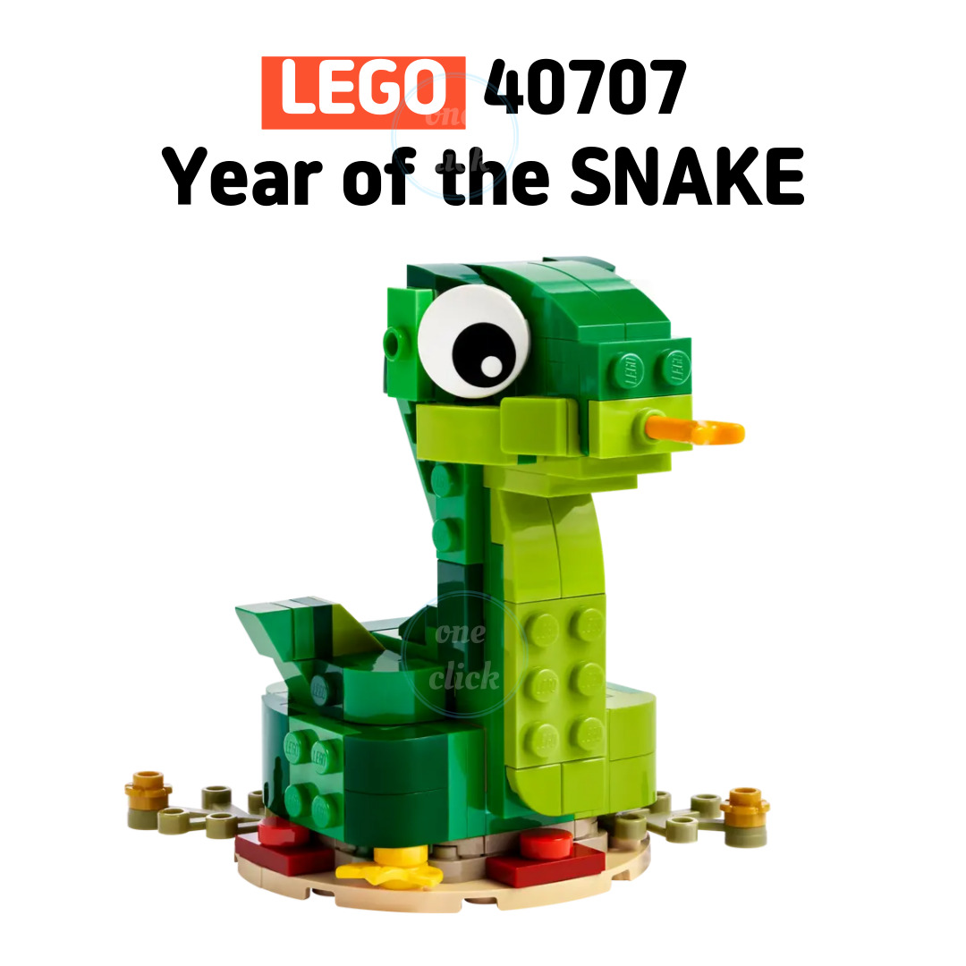 LEGO 40779 Year of the Horse | 40707 Snake | 40611 Dragon | Chinese ...
