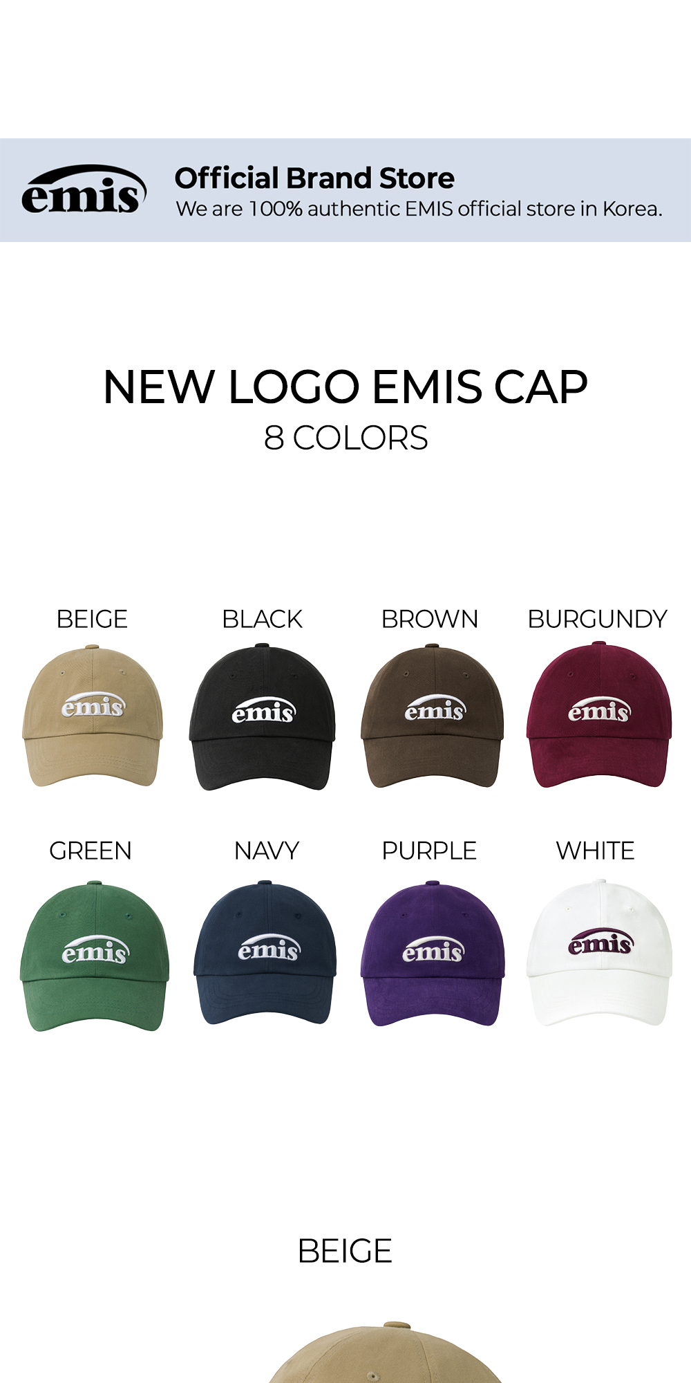 EMIS - NEW LOGO EMIS CAP(RENEWAL) | Shopee Malaysia