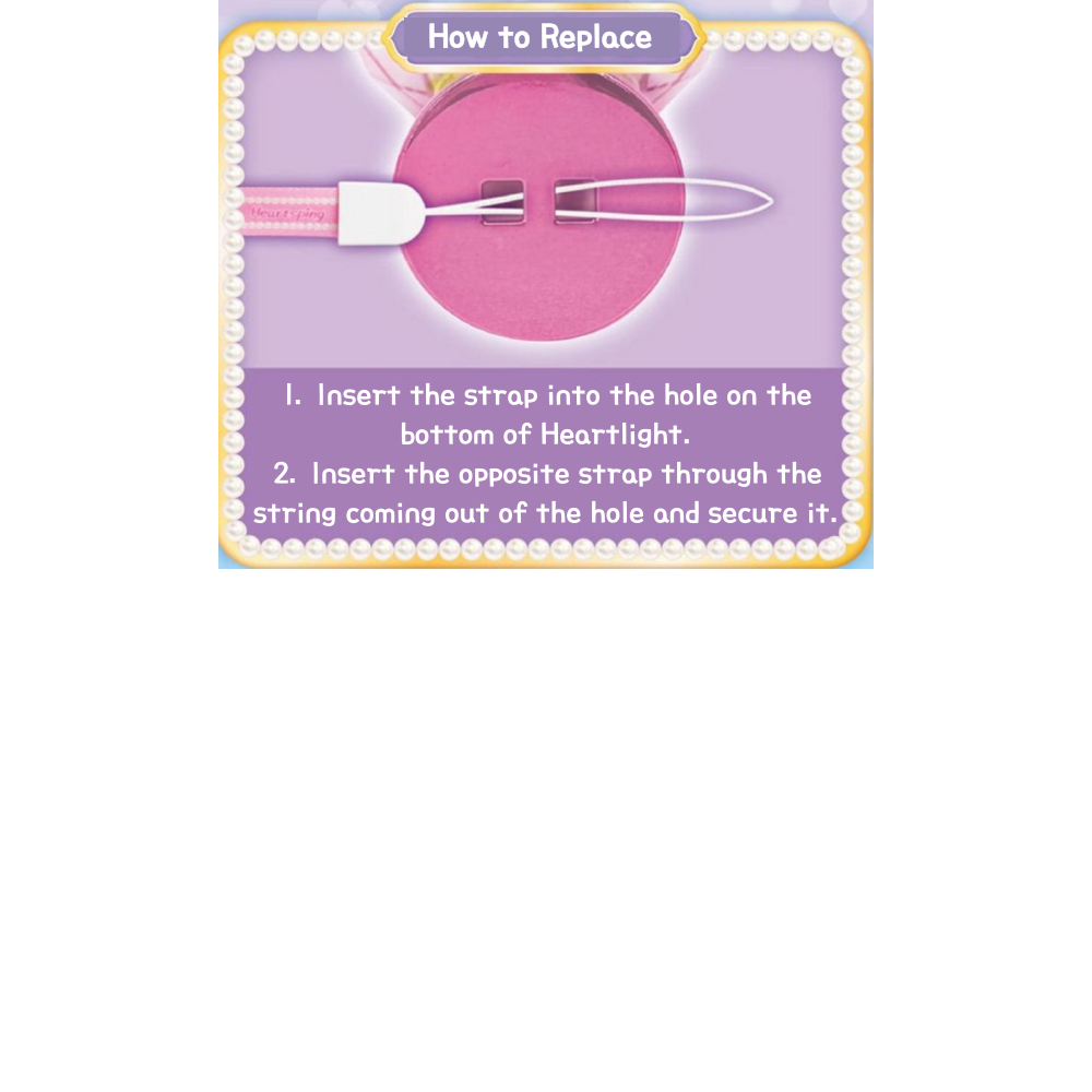 Season 6 Princess Catch Teenieping Heartlight Light-up Magic Wand Magic ...