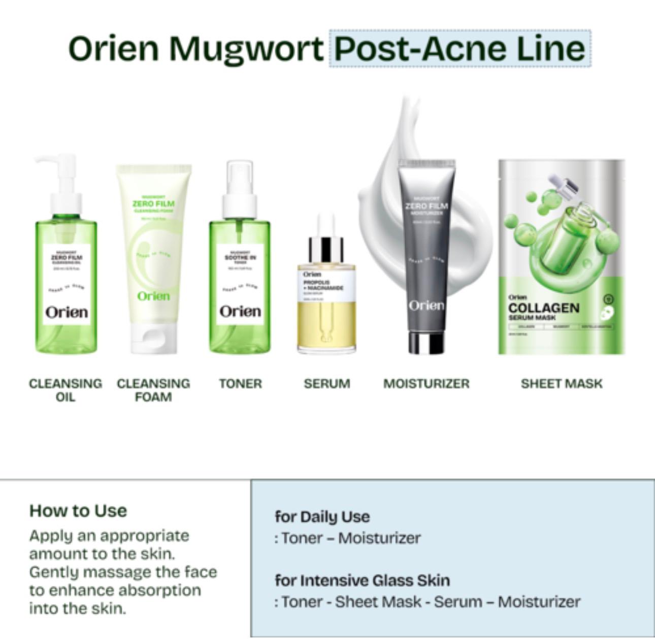 Orien Mugwort Zero Film Moisturizer 60ml | Shopee Malaysia