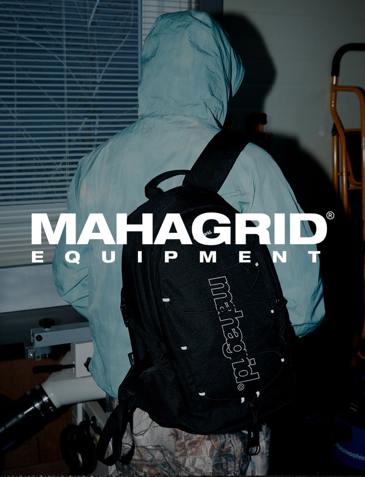 [MAHAGRID] THIRD LOGO BACKPACK | Shopee Malaysia