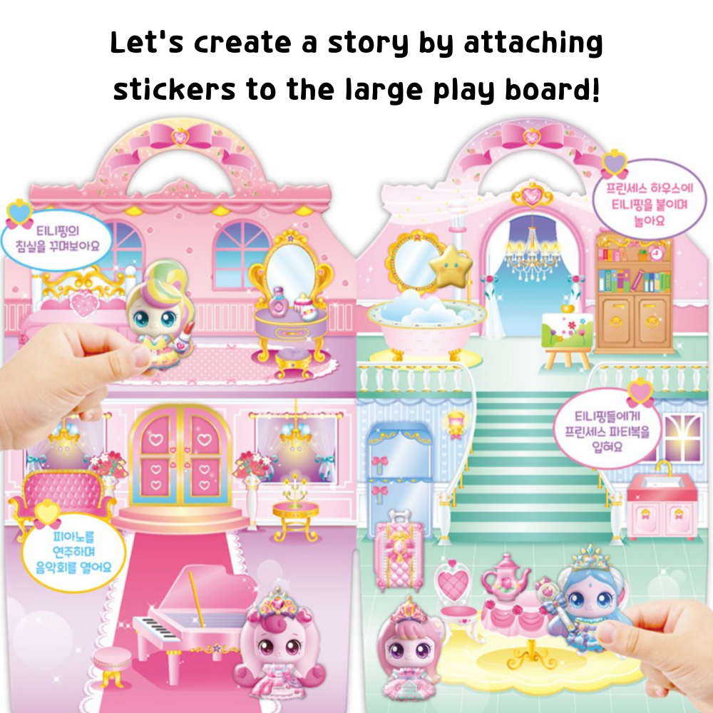 Season 6 Princess Catch Teenieping Sticker Teenieping Reusable Stickers ...