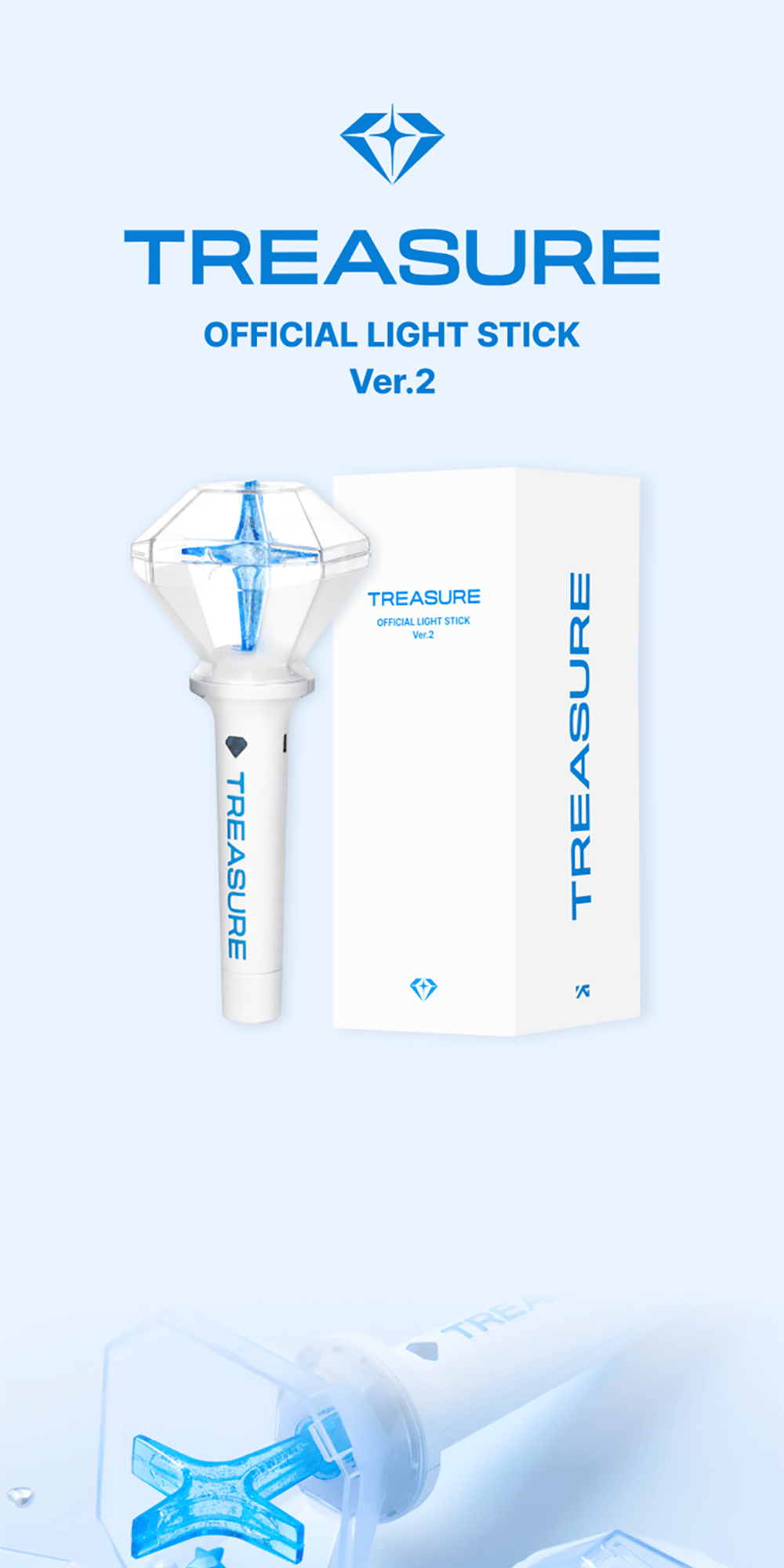 Treasure Official Light Stick ver.2 | Shopee Malaysia