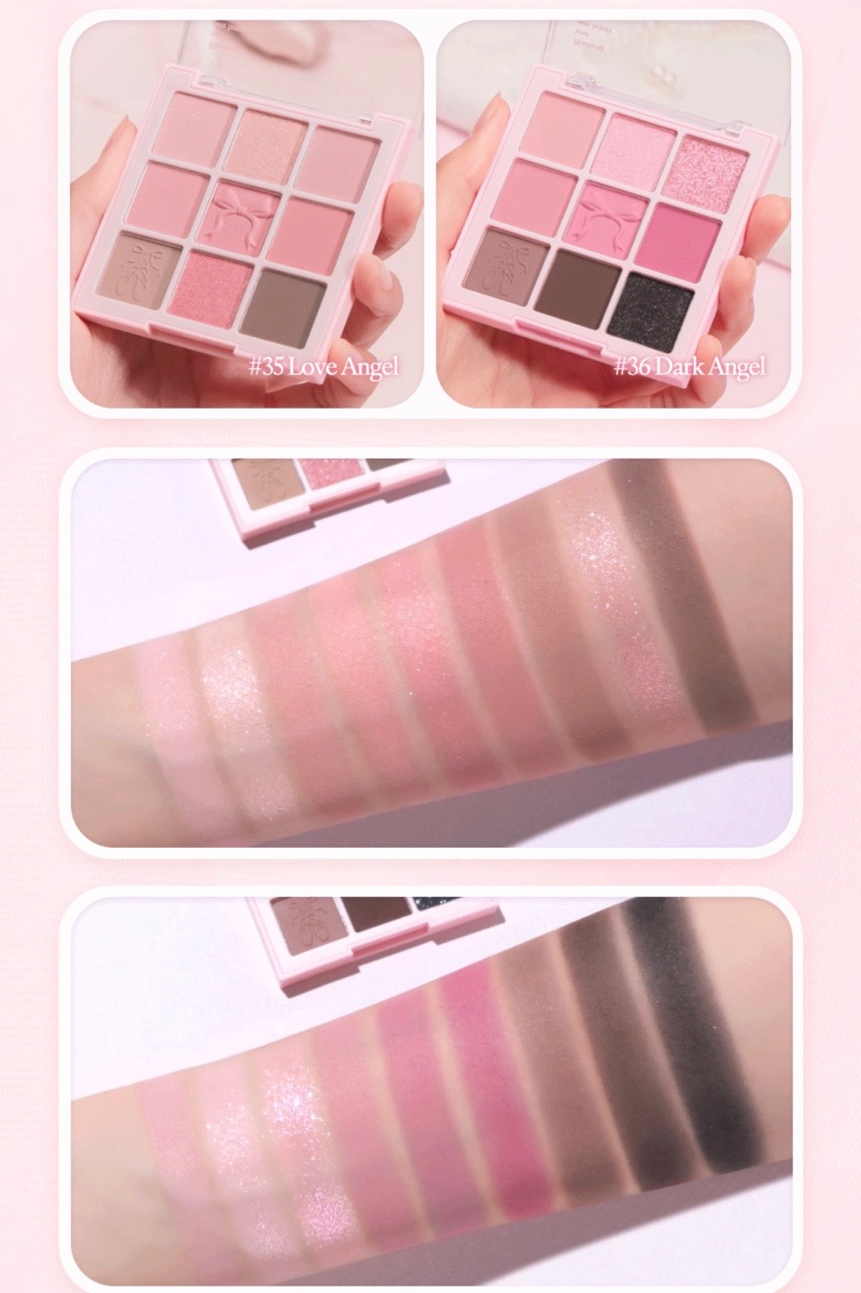 dasique NEW Eye shadow palette / Silky Veil Blush 2 color /Candy ...