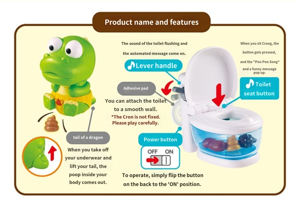 Pororo & Crong Poop Playset | Shopee Malaysia