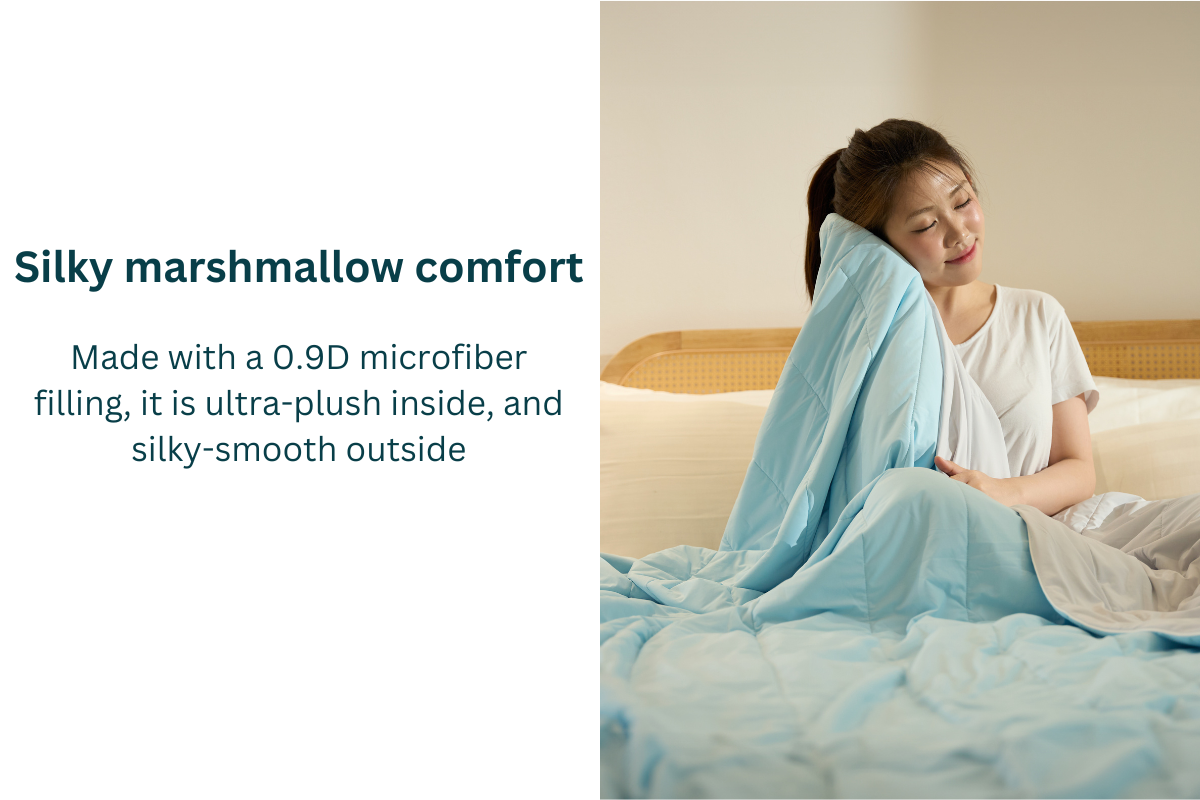 [NEW] Kapas Living | Cooling Marshmallow Blanket | Instant cooling ...