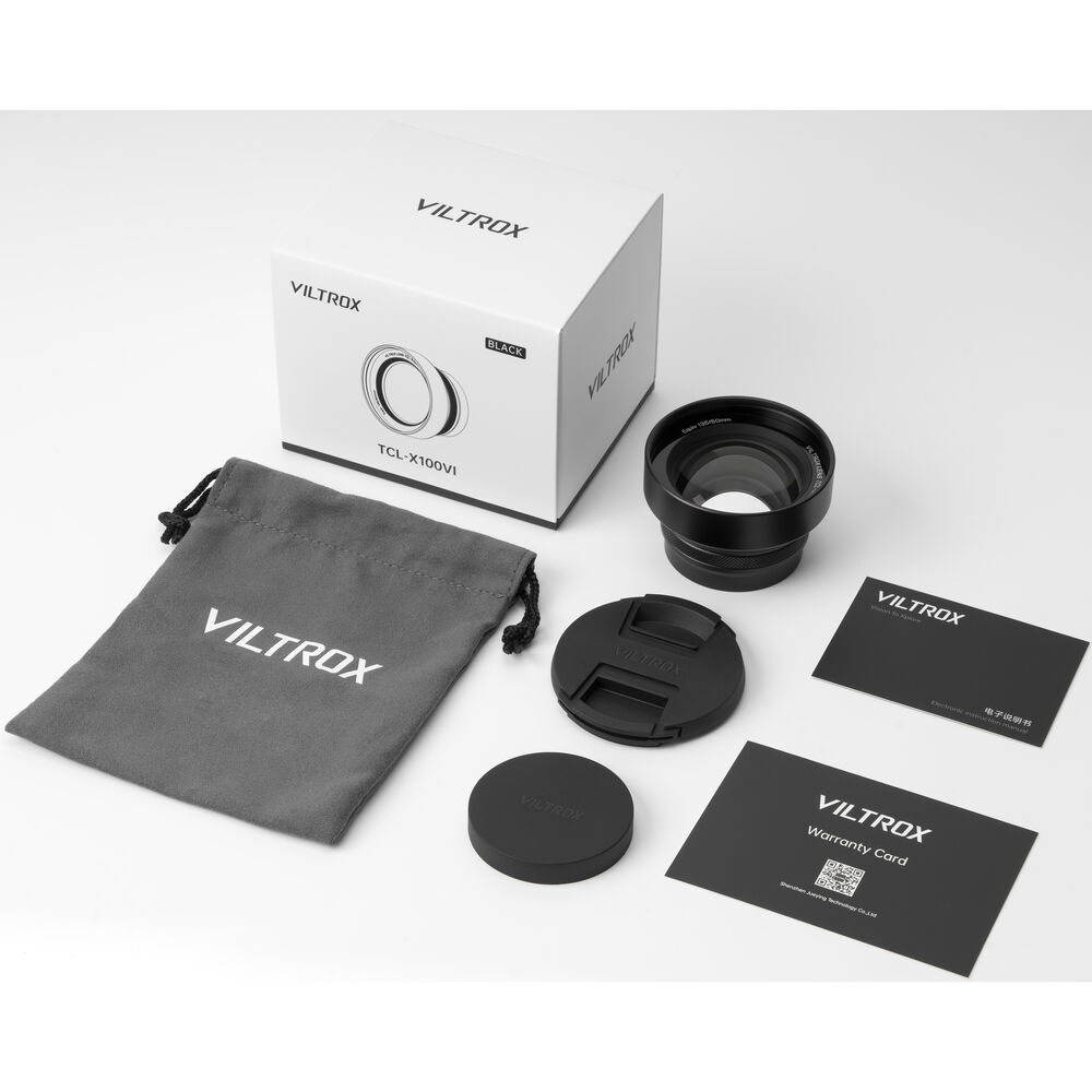 Viltrox TCL-X100VI Telephoto Conversion Lens for Fujifilm X100 Series ...