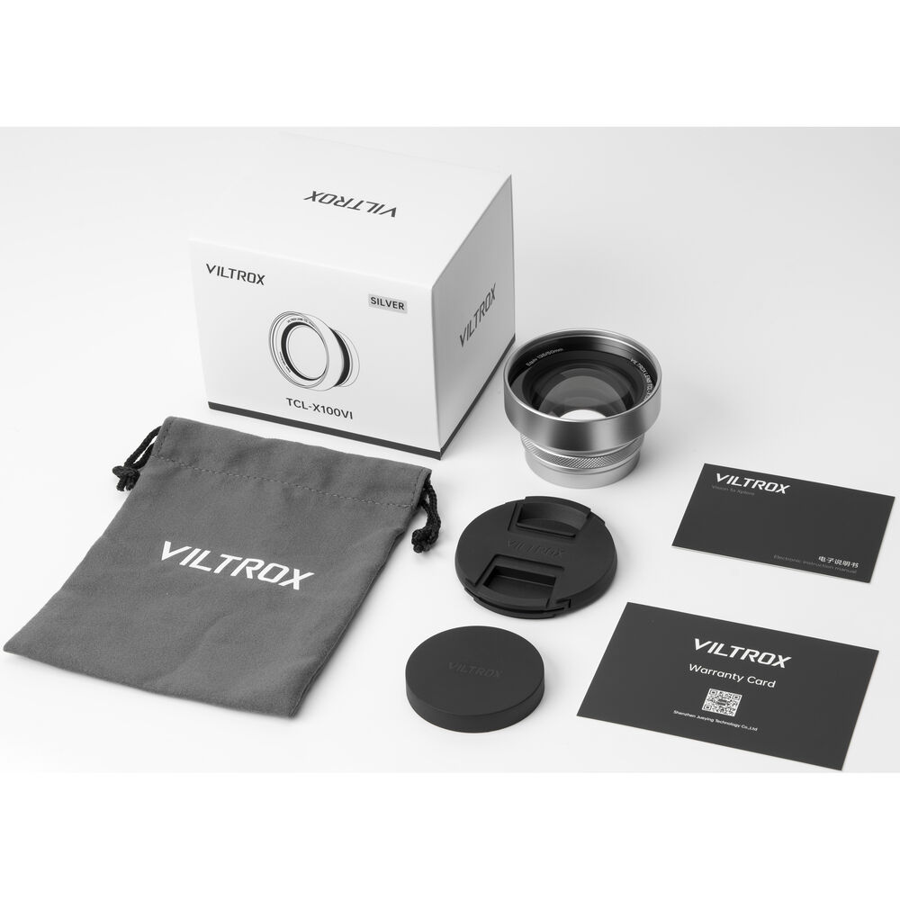 Viltrox TCL-X100VI Telephoto Conversion Lens for Fujifilm X100 Series ...