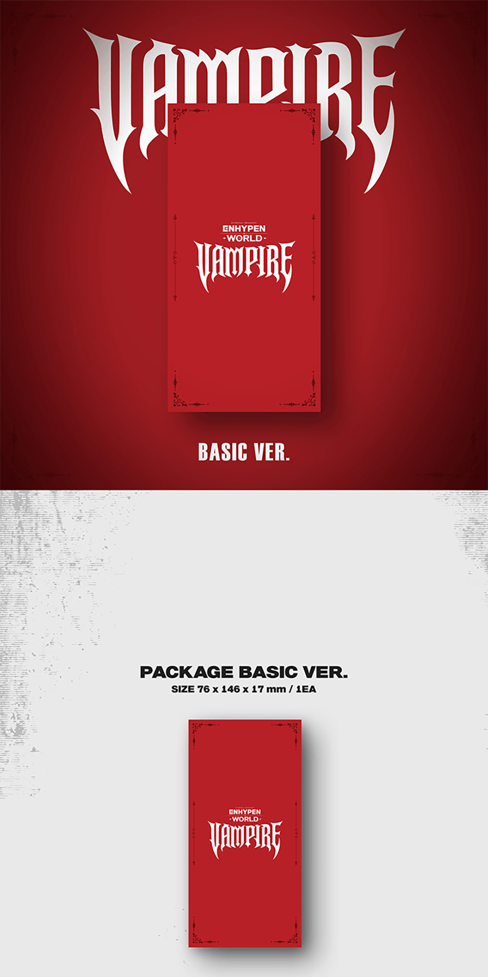 ENHYPEN [ Enhypen World Coupon Card Collection ] Vampire Basic ver | Shopee Malaysia