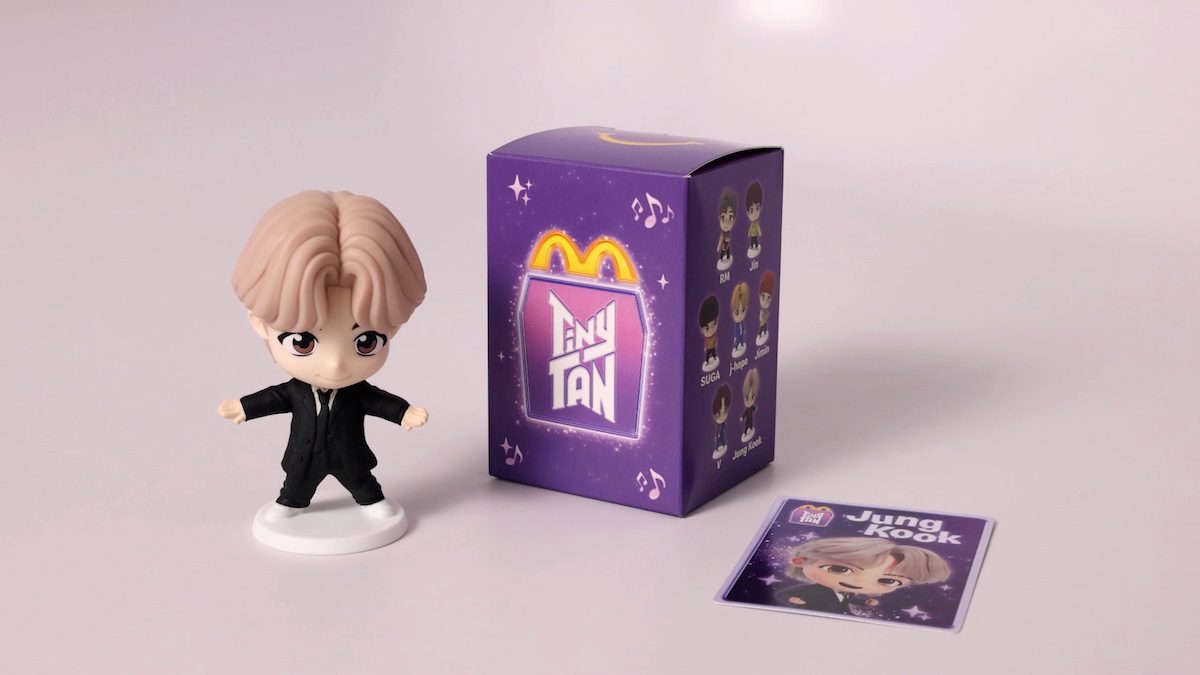 TinyTAN BTS Happy Meal Toys – Jungkook & V (2 of 7, Throwback Edition) | Official McDonald’s ...