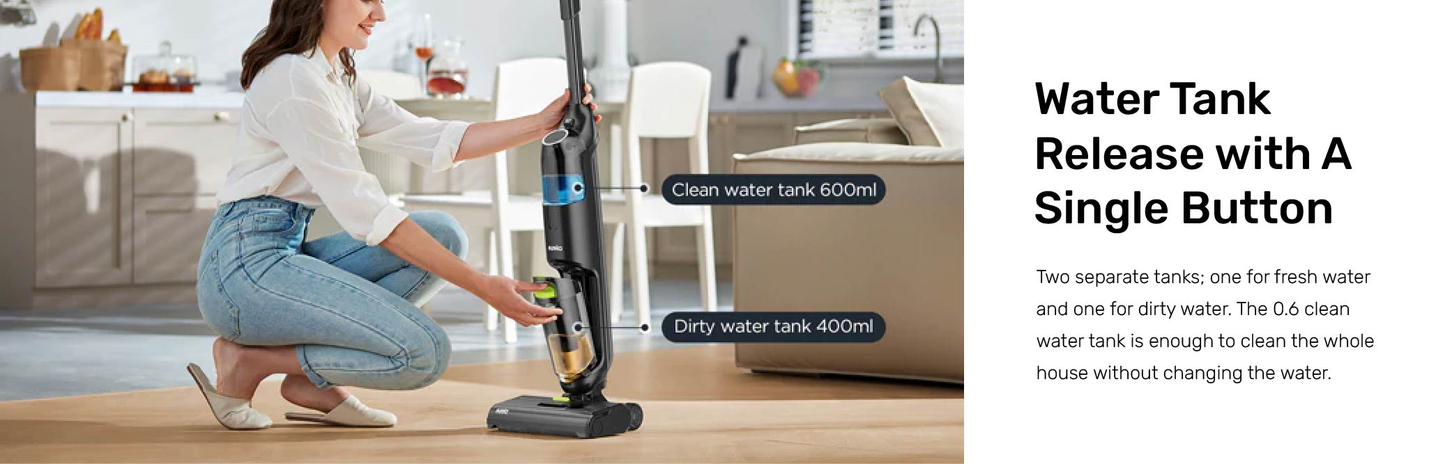 EUREKA NEW400 2 in 1 Cordless Wet and Dry Vacuum | Shopee Malaysia