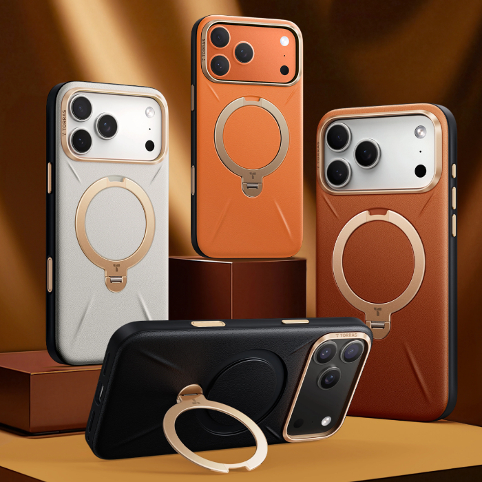 TORRAS Ostand Spin VegSkin Series Case for iPhone 17 Pro 6.3"/ 17 Pro Max 6.9" (2025) | Shopee ...