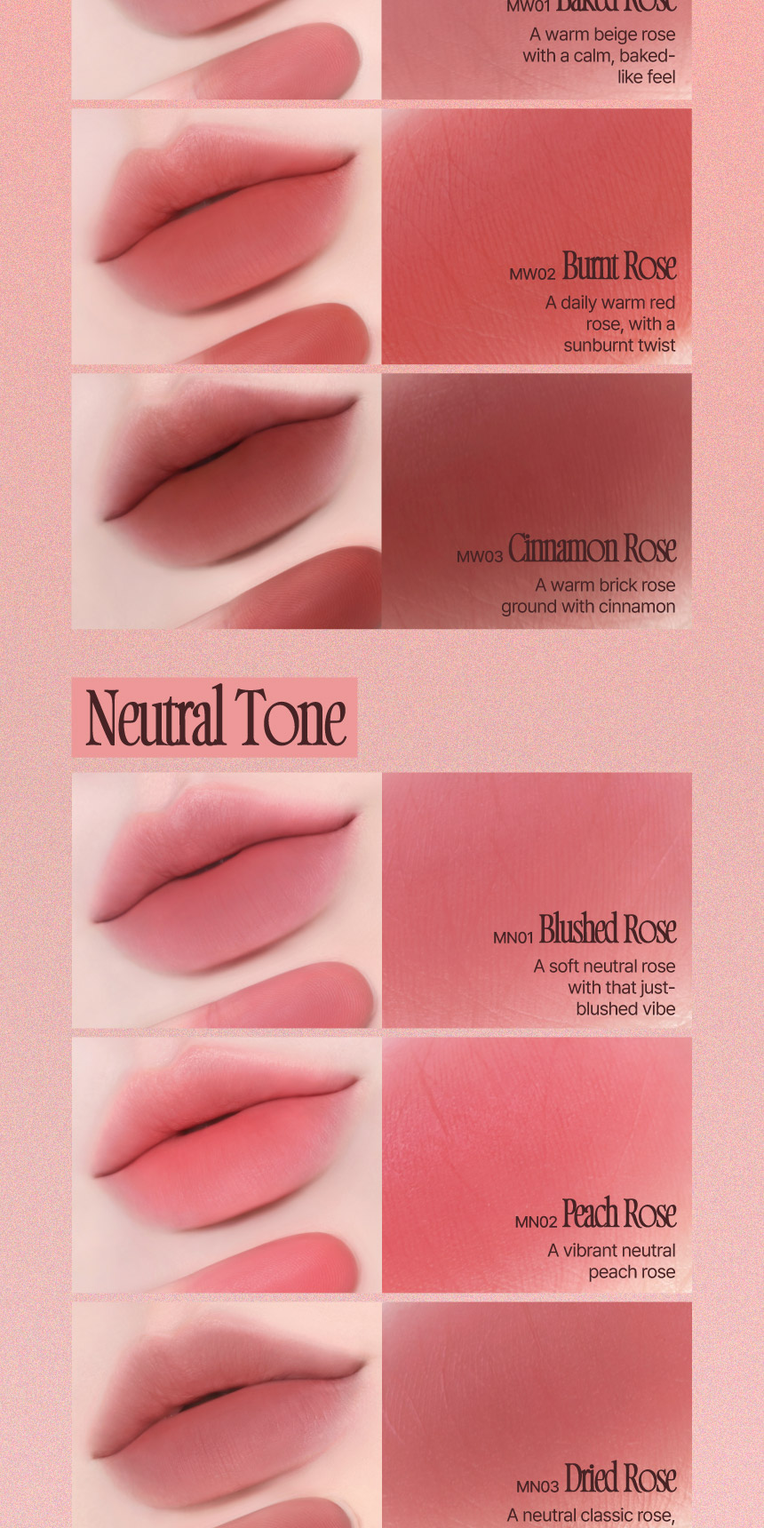 fwee Rose Obsession Stay-fit Lip Tint (18 Colors) | Shopee Malaysia