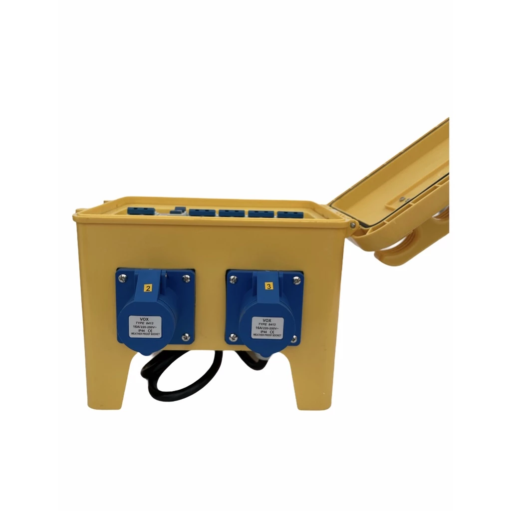 VOX 4 Way Portable Distribution Box with Safety Mark Approved ELCB ...