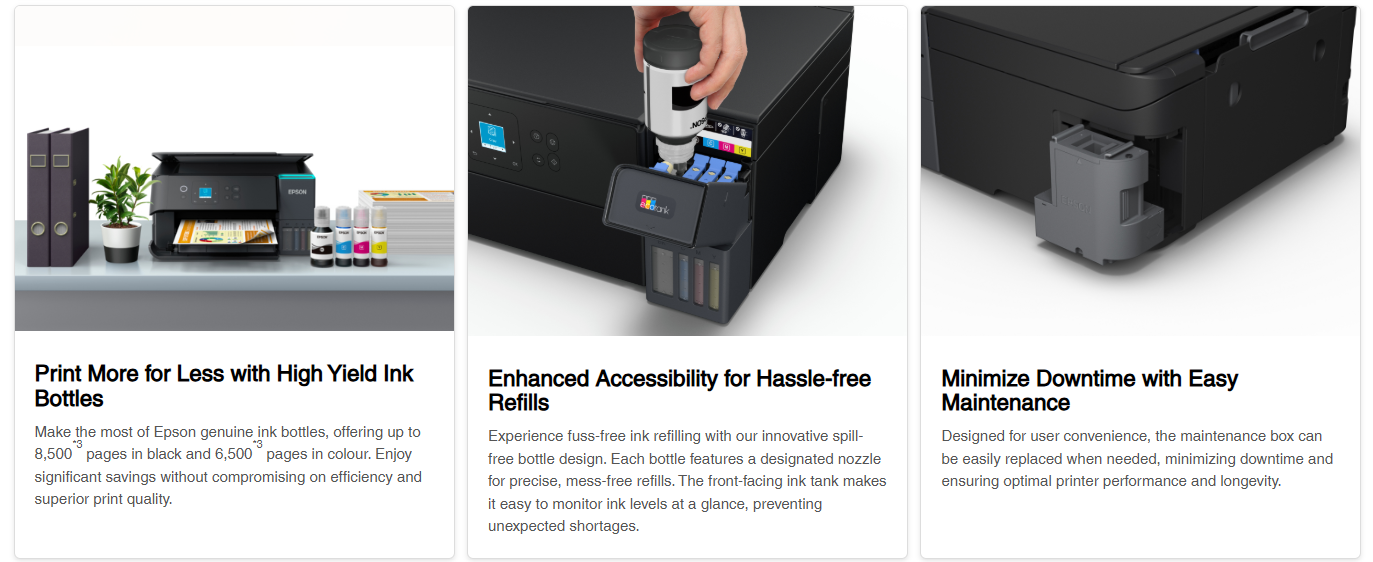 Epson EcoTank L4360 4360 L 4360 Printer All-in-One Wireless Duplex ...