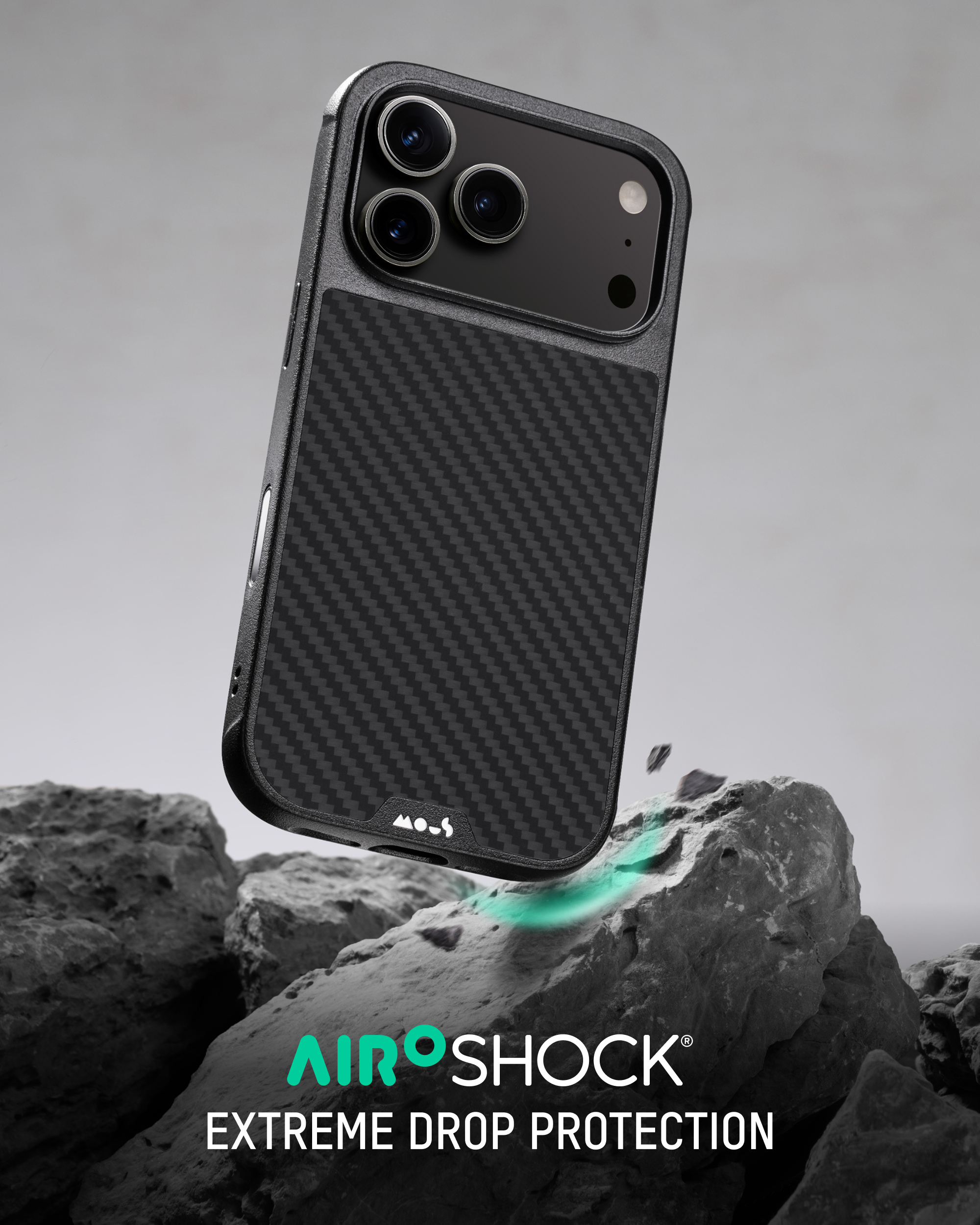 MOUS Limitless 6.0 Case for iPhone 17 Series | AiroShock Drop ...