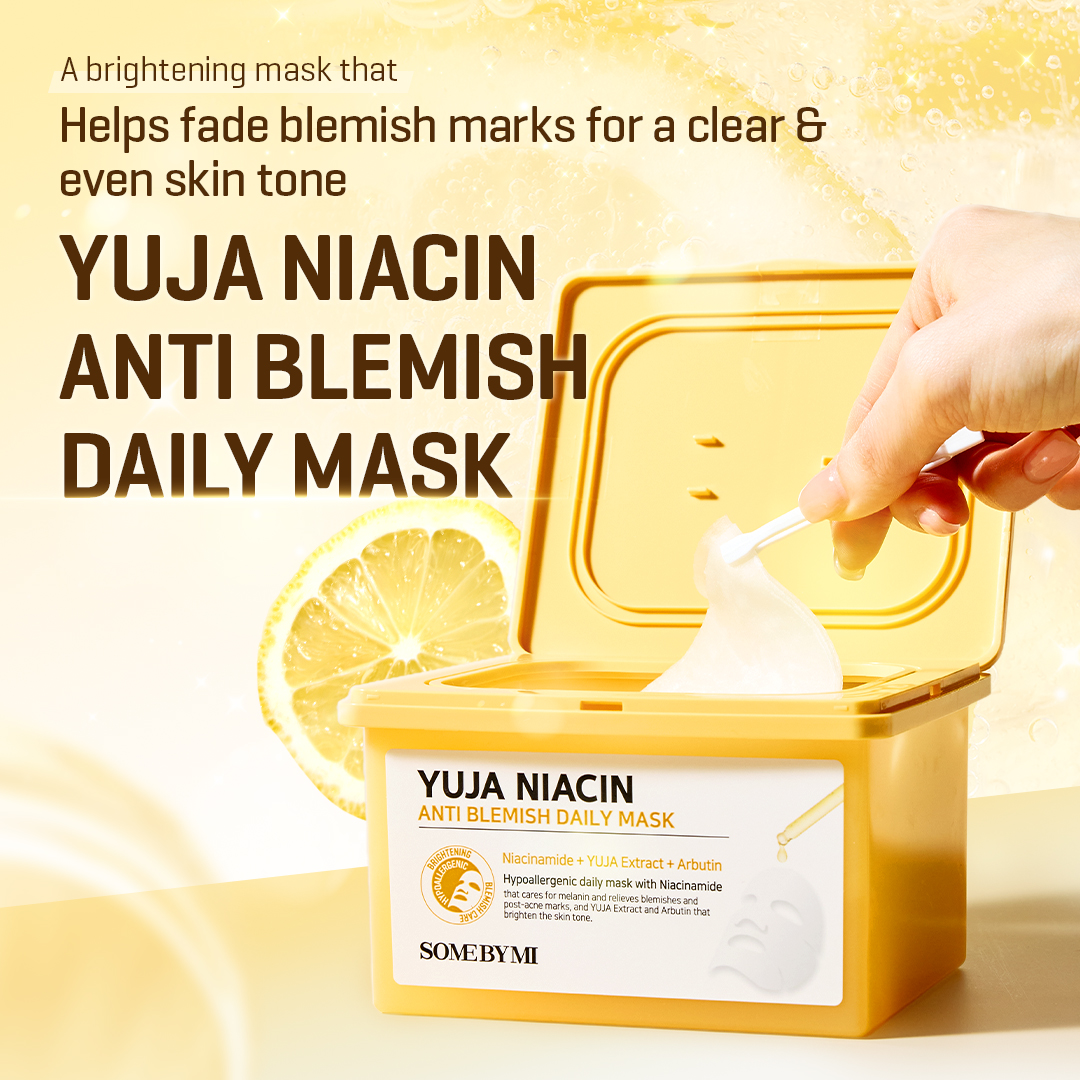 [SOME BY MI] YUJA NIACIN DAILY CARE BUNDLE(YUJA DAILY MASK,SERUM,CREAM ...