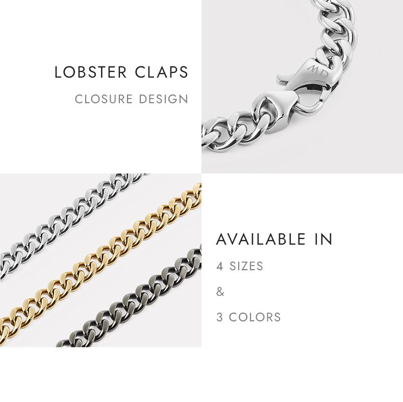 Daniel Wellington Ellipse Cuban Chain Bracelet Graphite Grey Unisex ...