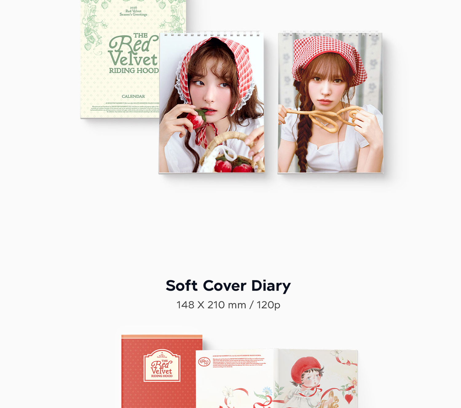 [POB] Red Velvet [THE Red Velvet RIDING HOOD] 2026 SEASON'S GREETINGS ...