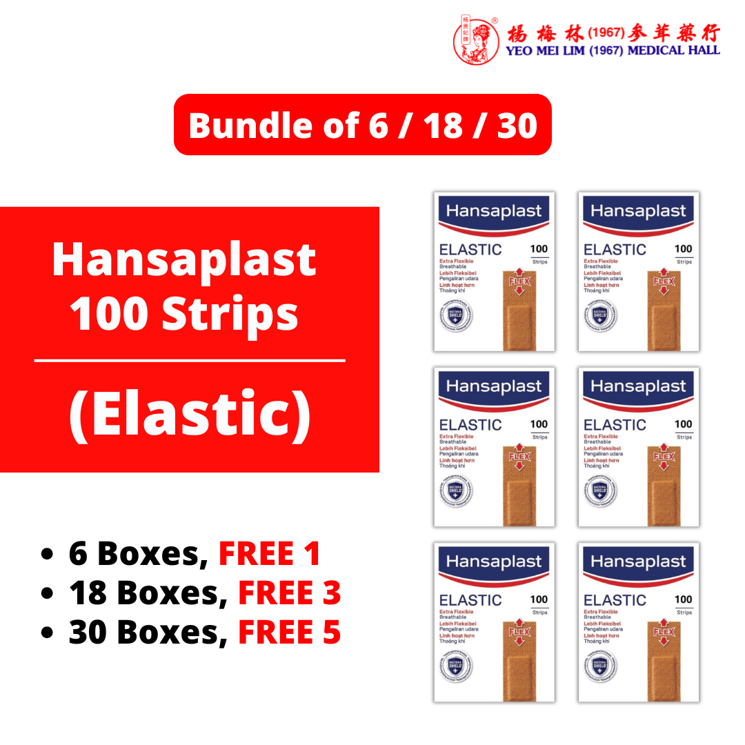 Hansaplast Elastic 100 Strips | Bandage Plaster for Wound | Wound ...