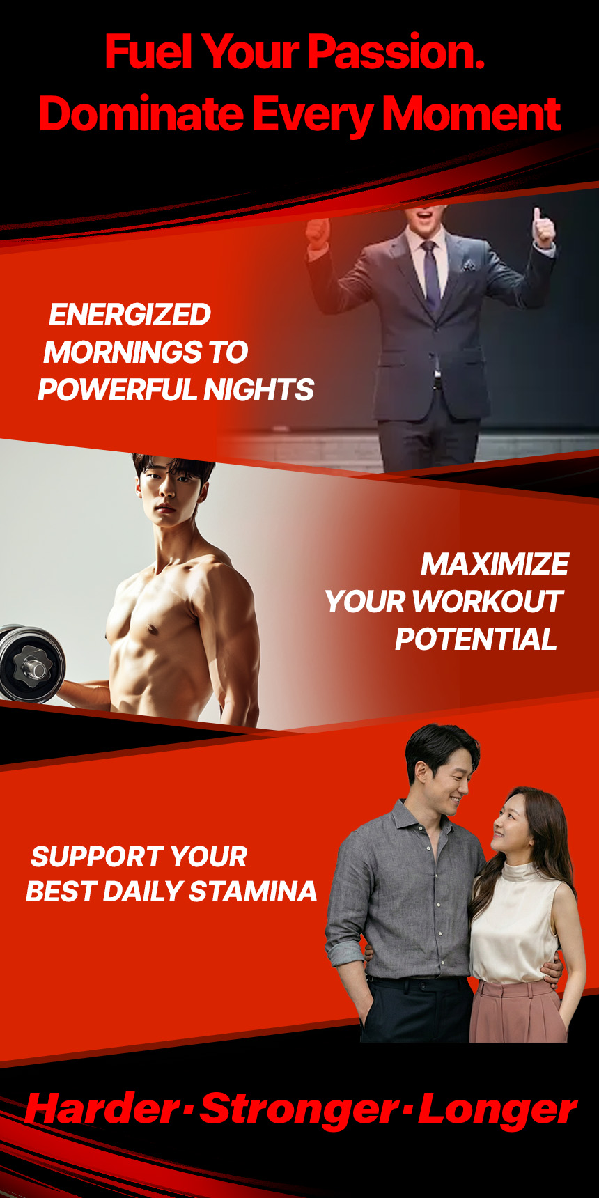 Dr. GET IT Vital Force Men’s Stamina & Vitality Supplement Black Maca ...