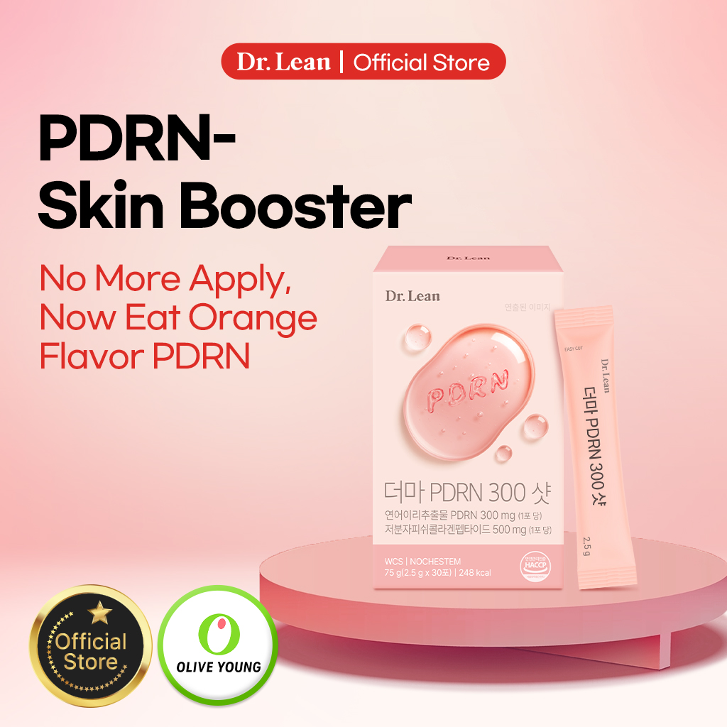 Dr.Lean Derma Edible PDRN Collagen Powder (2.5g x 30 Sticks-Powder Type ...