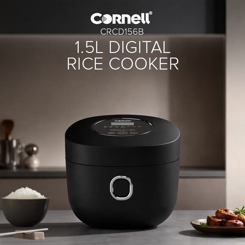 Cornell 1.5L Digital Rice Cooker, Low Sugar Rice Cooker | Shopee Malaysia