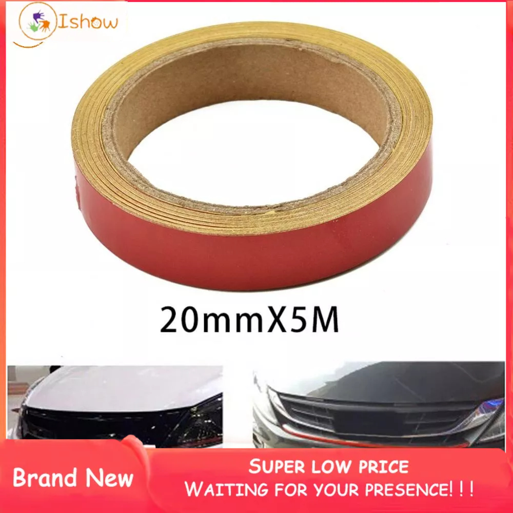 Car Sticker Decal Strip High Quality Red Red Lining Reflective Film 1 ...