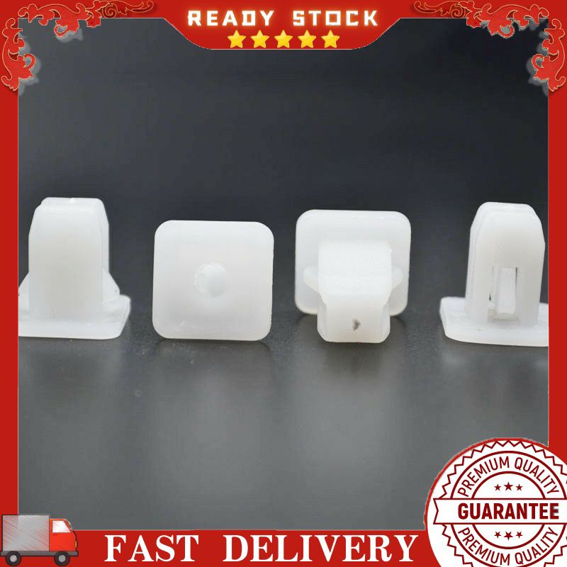 50 Square Car Auto Fender Liner Fastener Rivet Push Clips Retainer 8*8 ...