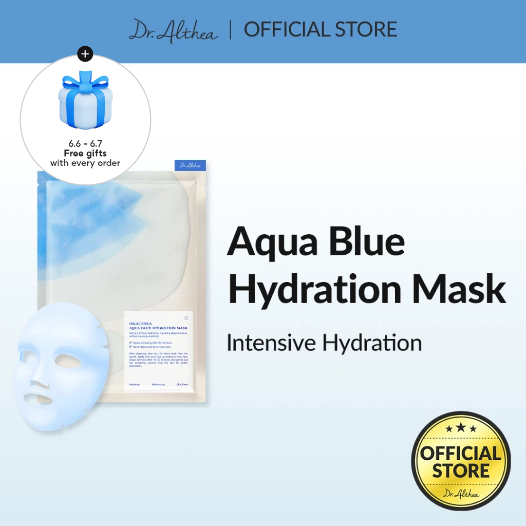 Dr.Althea Aqua Blue Hydration Mask 28g | Shopee Malaysia