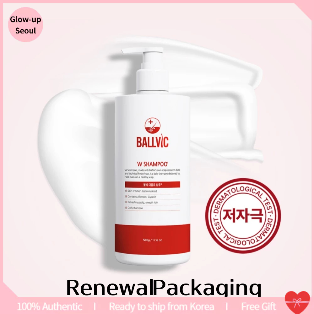 [Ballvic] W Shampoo 500ml / Seborrheic Scalp / Female Hair Loss / Korea ...