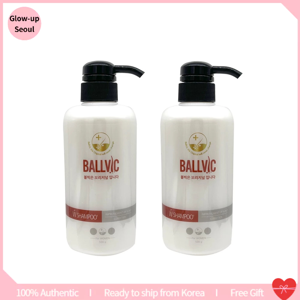 [Ballvic] W Shampoo 500g*2 / Seborrheic Scalp / Female Hair Loss ...