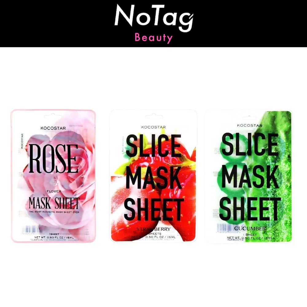 KOCOSTAR Slice Mask Sheet 10Pairs 3Types | Shopee Malaysia