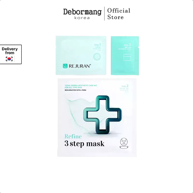 REJURAN refinish 3 step mask 5ea | Shopee Malaysia