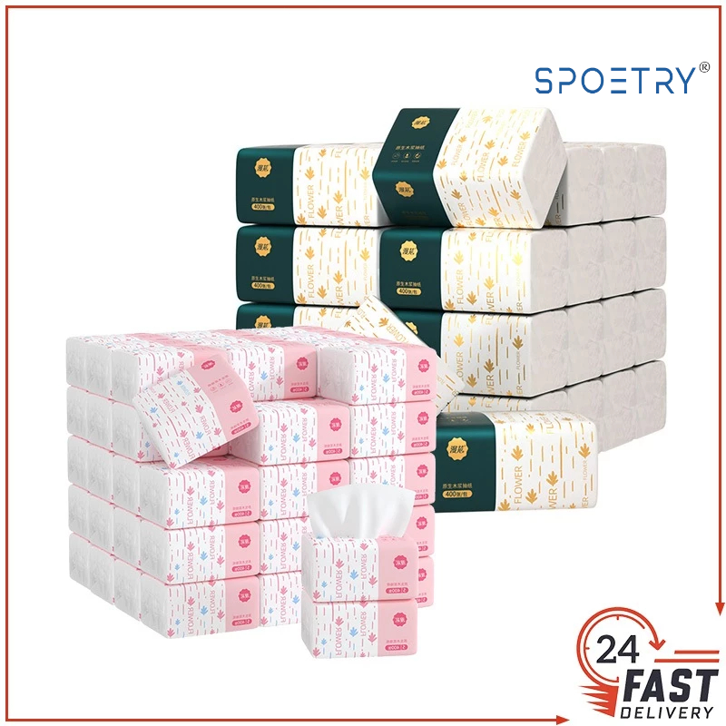 4 Ply Tissue Paper Facial Tissue Dry and Wet Use Soft Tissue for Home ...