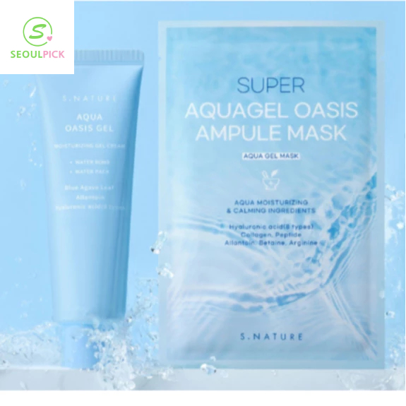 [S.NATURE] Aqua Oasis Gel Moisturizing Gel Cream 80mL/Super AquaGel ...