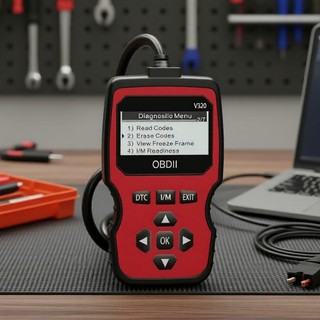 Car OBD2 Scanner Reads Engine Fault Codes Professional Pengimbas OBD2 ...