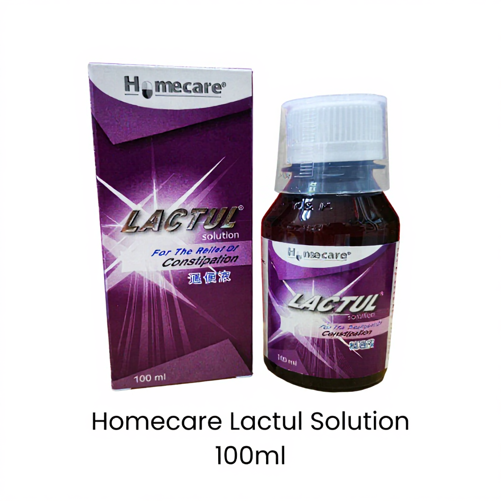 HOMECARE Lactul Solution (100ml) Relieves Constipation Ubat Sembelit ...
