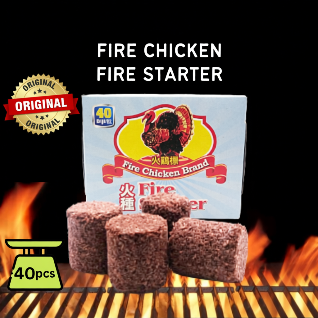 CHARCOAL BBQ ARANG KAYU 火炭 / CHARCOAL FIRE STARTER / PENYALA API (FIRE ...