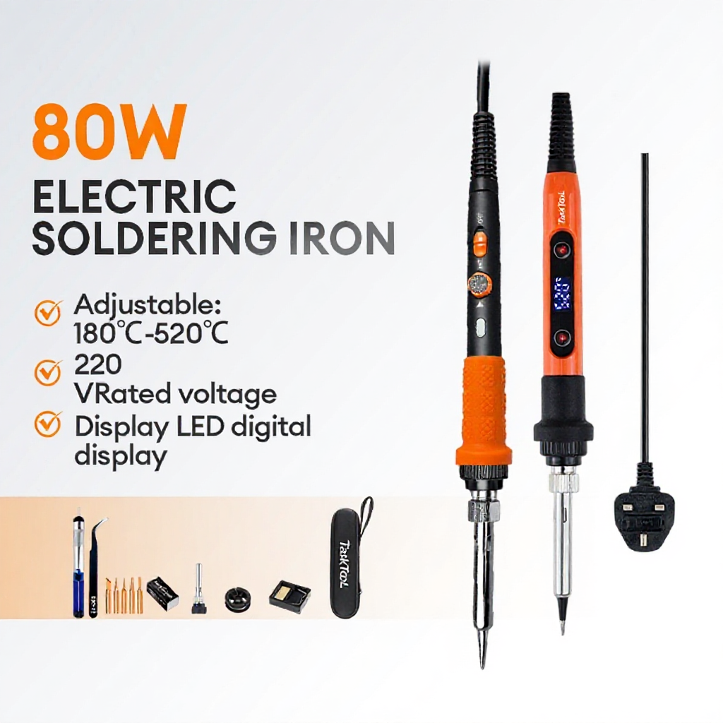 TASKTOOL 80W 900 Type Solder Soldering Iron Set Station Tools ...