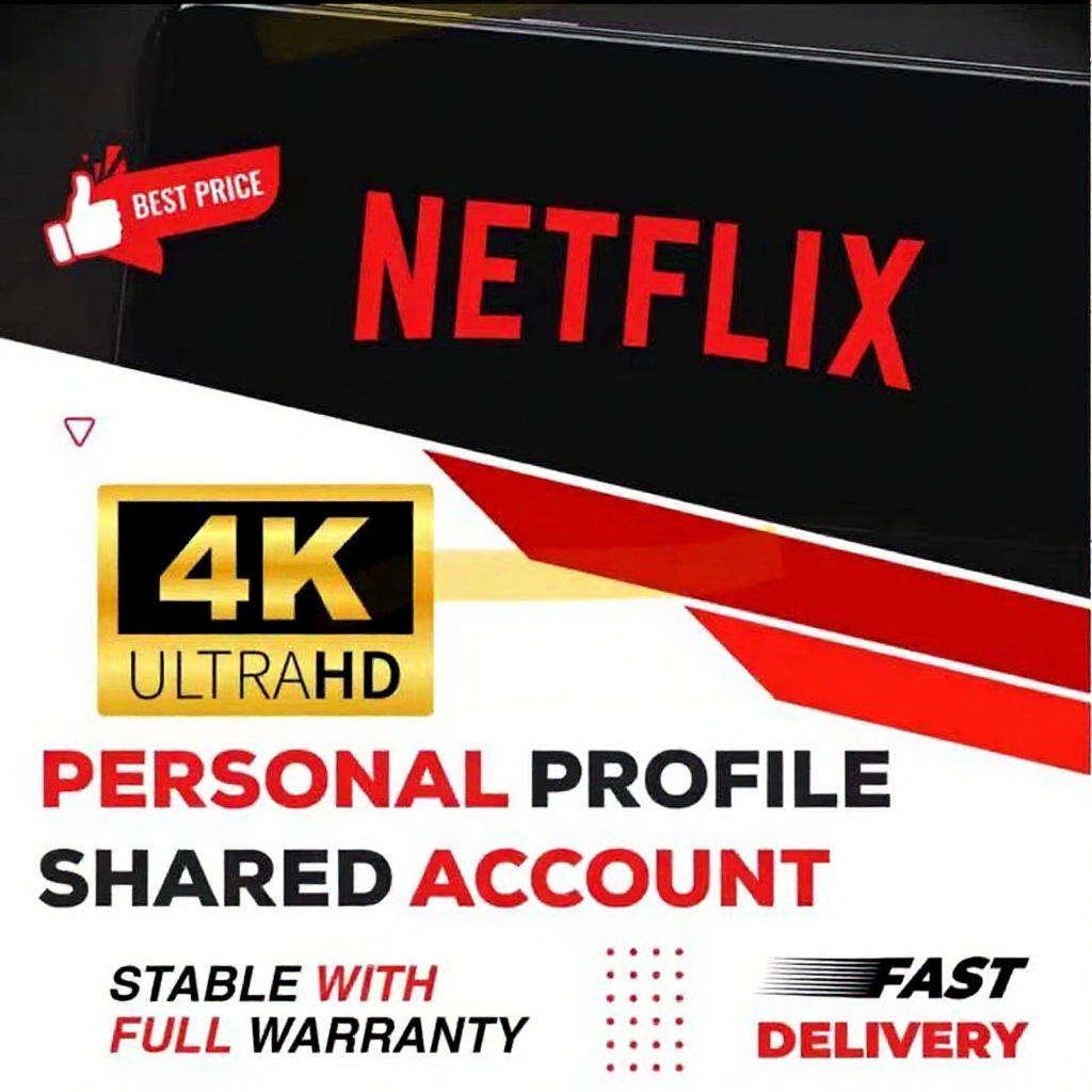 Netflix Subscription for PC or Smart TV with 4K Ultra HD | Shopee Malaysia