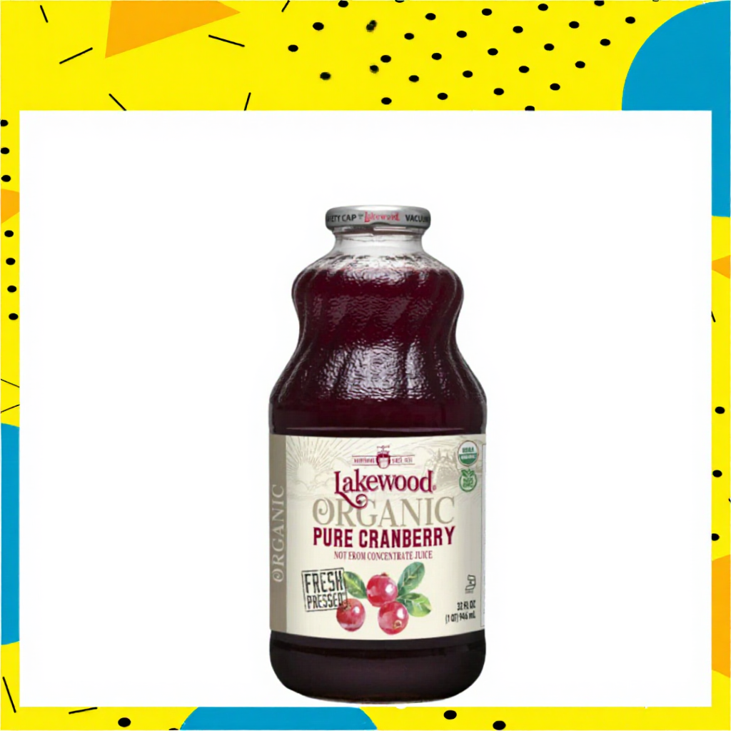 LAKEWOOD Organic Pure Cranberry Juice 32oz | Shopee Malaysia