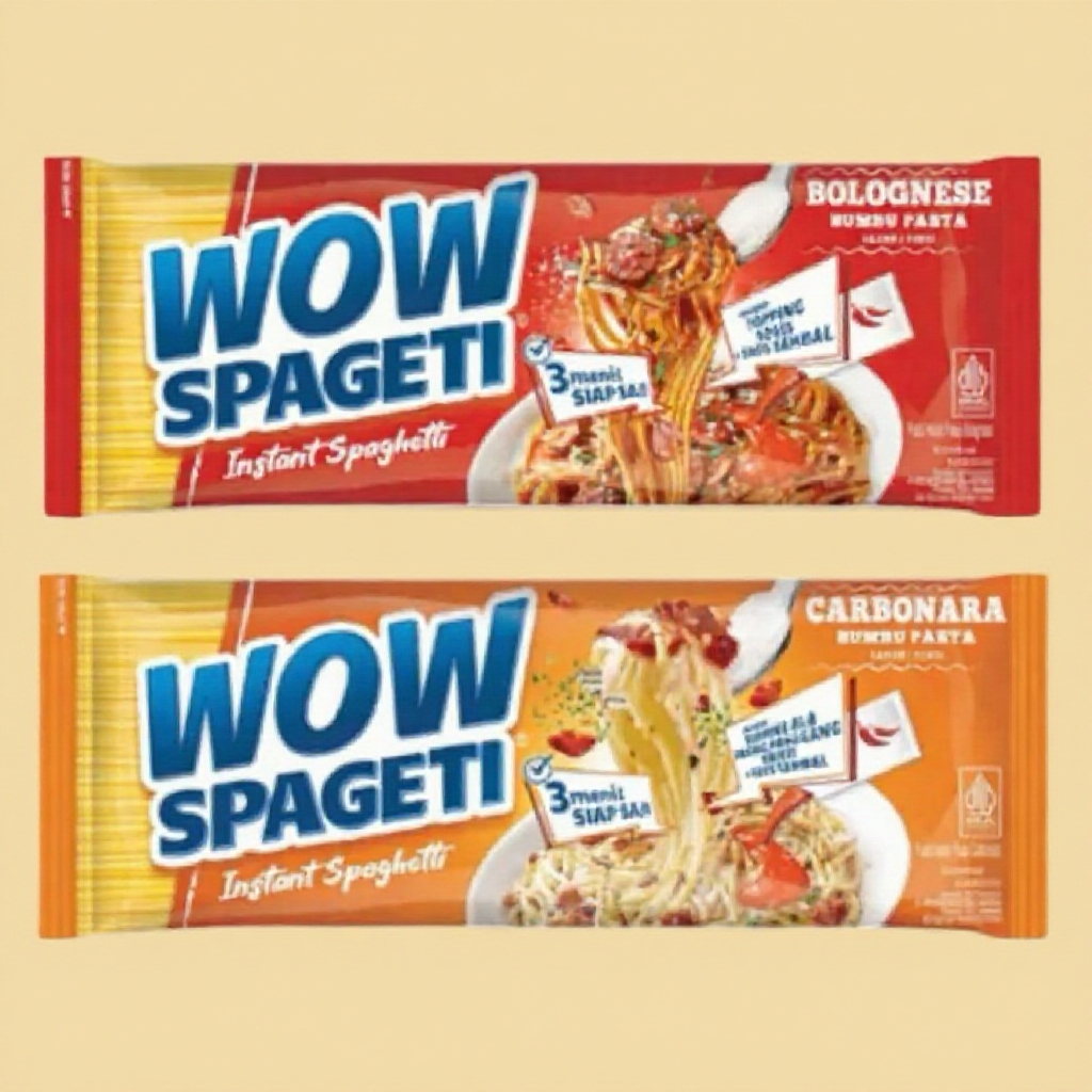 WOW SPAGETI INSTANT WOW SPAGHETTI INSTANT [Ready Stock Malaysia ...