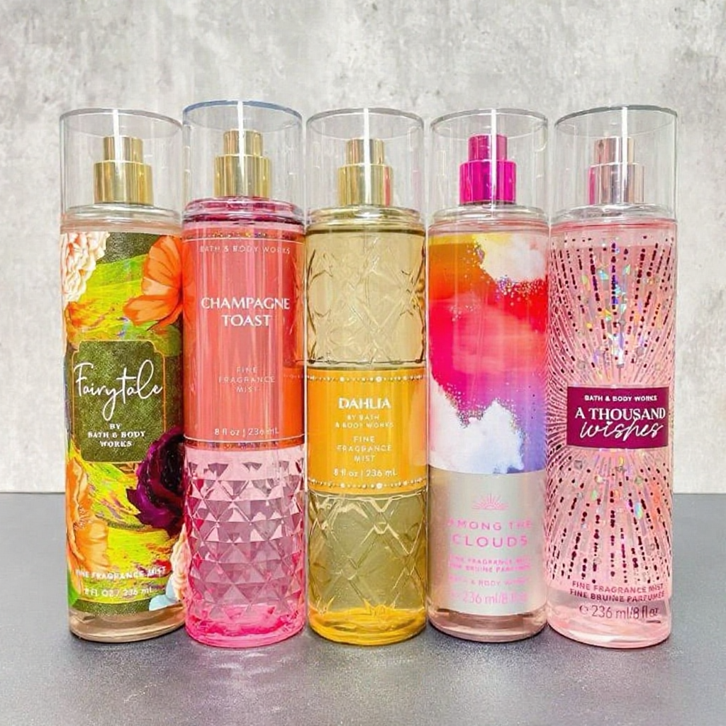 236ml Bath and Body Works Body Mist – Long-Lasting Fragrance for Her ...