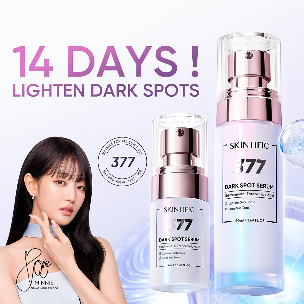 SKINTIFIC Sym White 377 Dark Spot Serum with Niacinamide & Centella ...