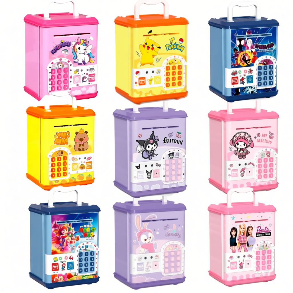 Tabung Kids Money Saving Box Piggy Bank Password Digital Money ...